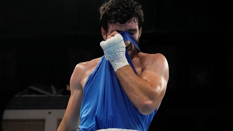 Armenian boxer Hovhannes Bachkov takes Olympic bronze