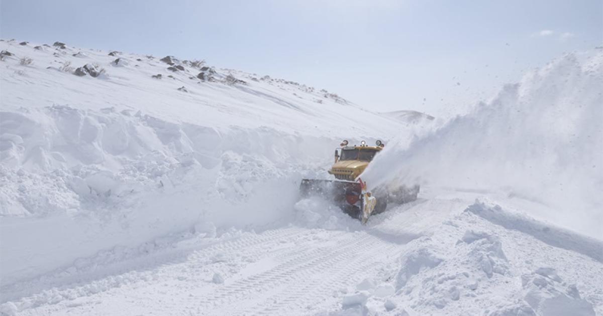 Snow depth reaches 6 meters in some parts of Armenia's Shirak Province