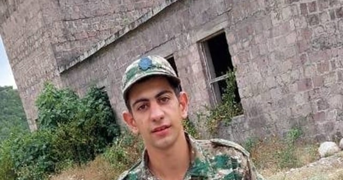 Armenian soldier honored with posthumous award
