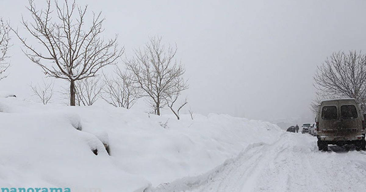 Snow hits many parts of Armenia